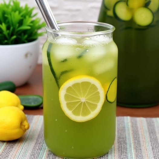 Refreshing Cucumber Lemonade – Cooking Planet
